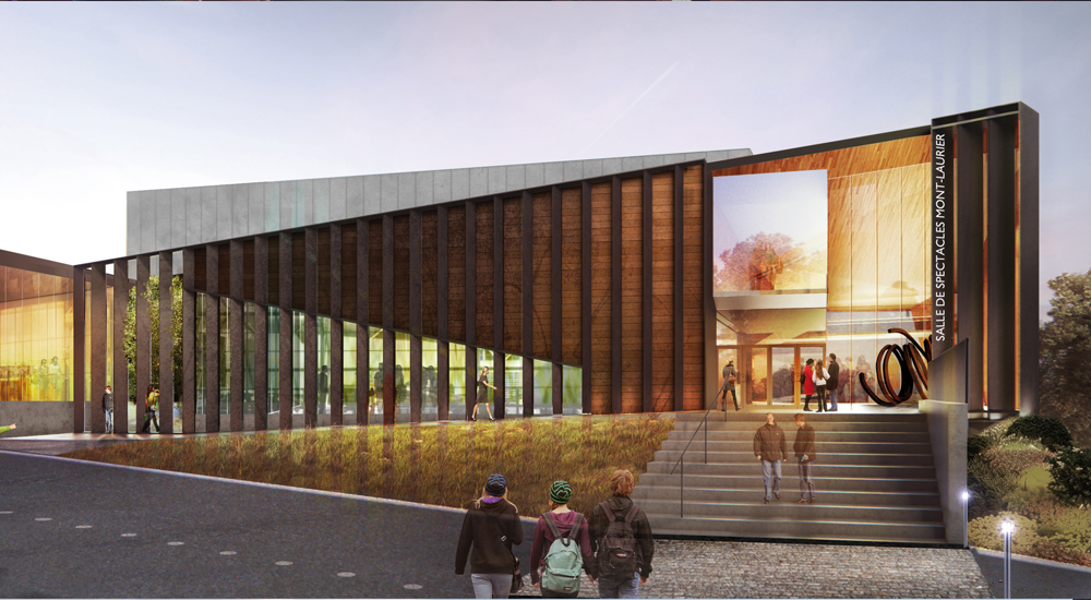 Salle de spectacle multifonctionnelle à Mont-Laurier / Mont-Laurier ...