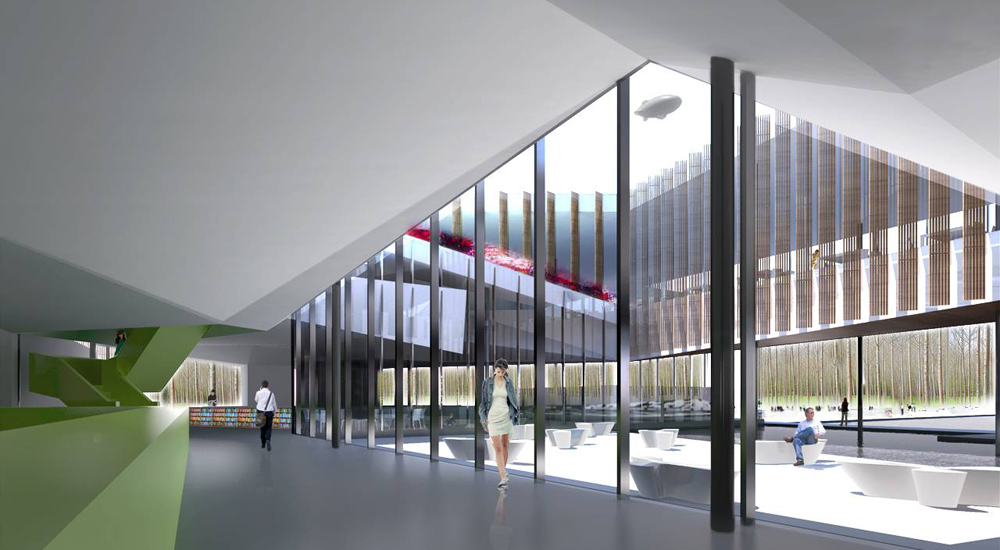 Nouvelle bibliothèque de Saint-Hubert / Saint-Hubert New Library ...